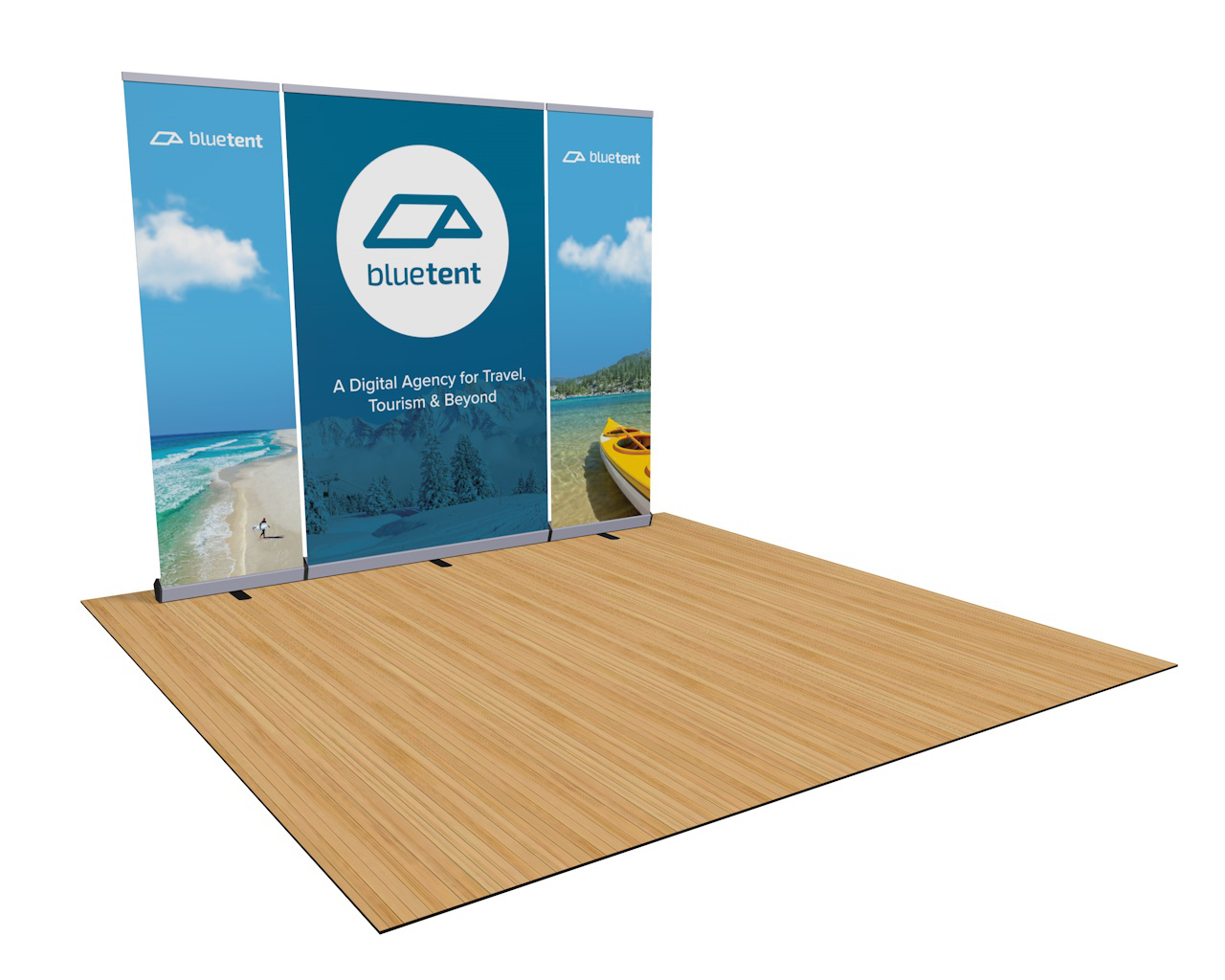 10 x 10 Banner Stand Wall | Trade Show Displays | MODdisplays